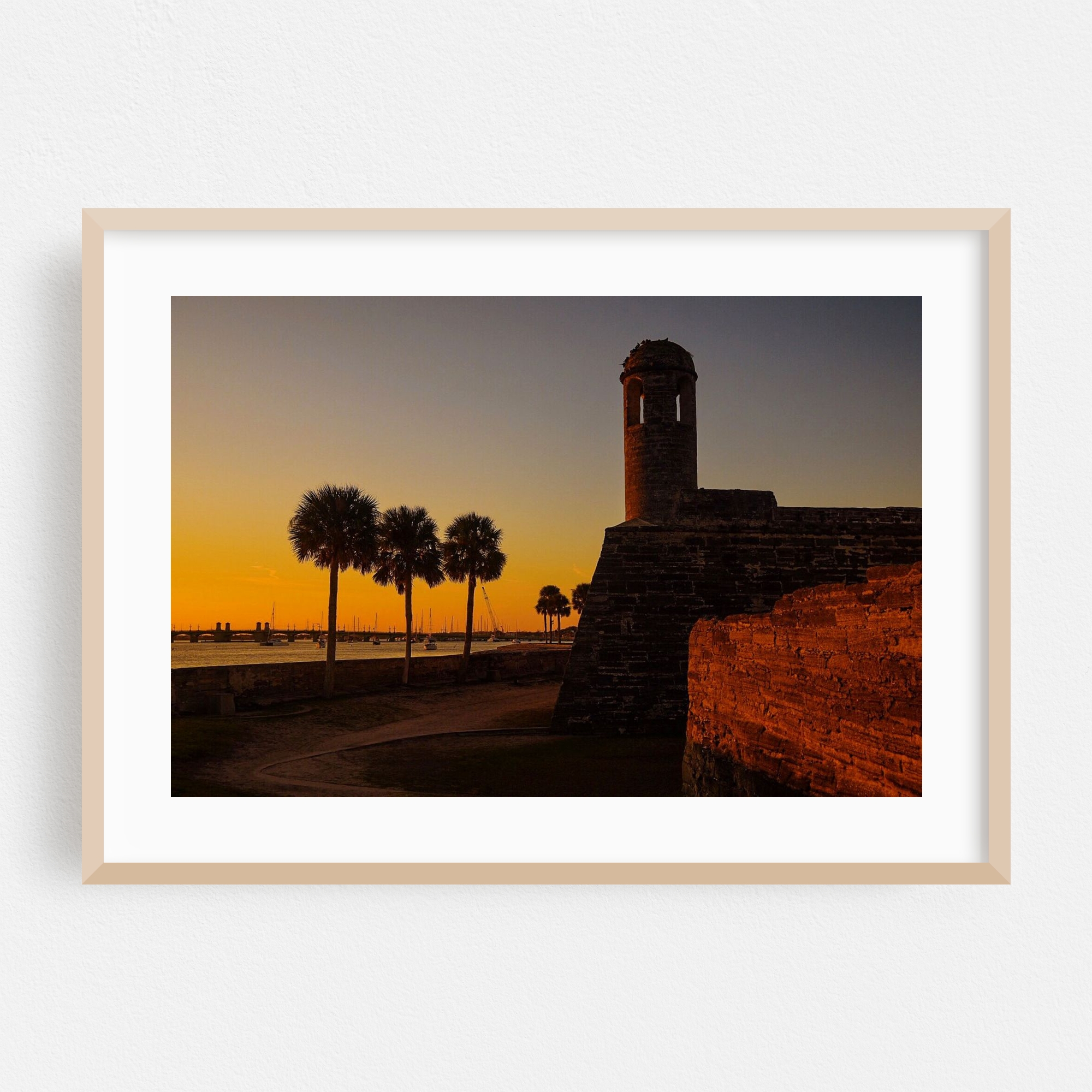 Castillo de San Marcos Sunrise - St. Augustine Florida Photography ...
