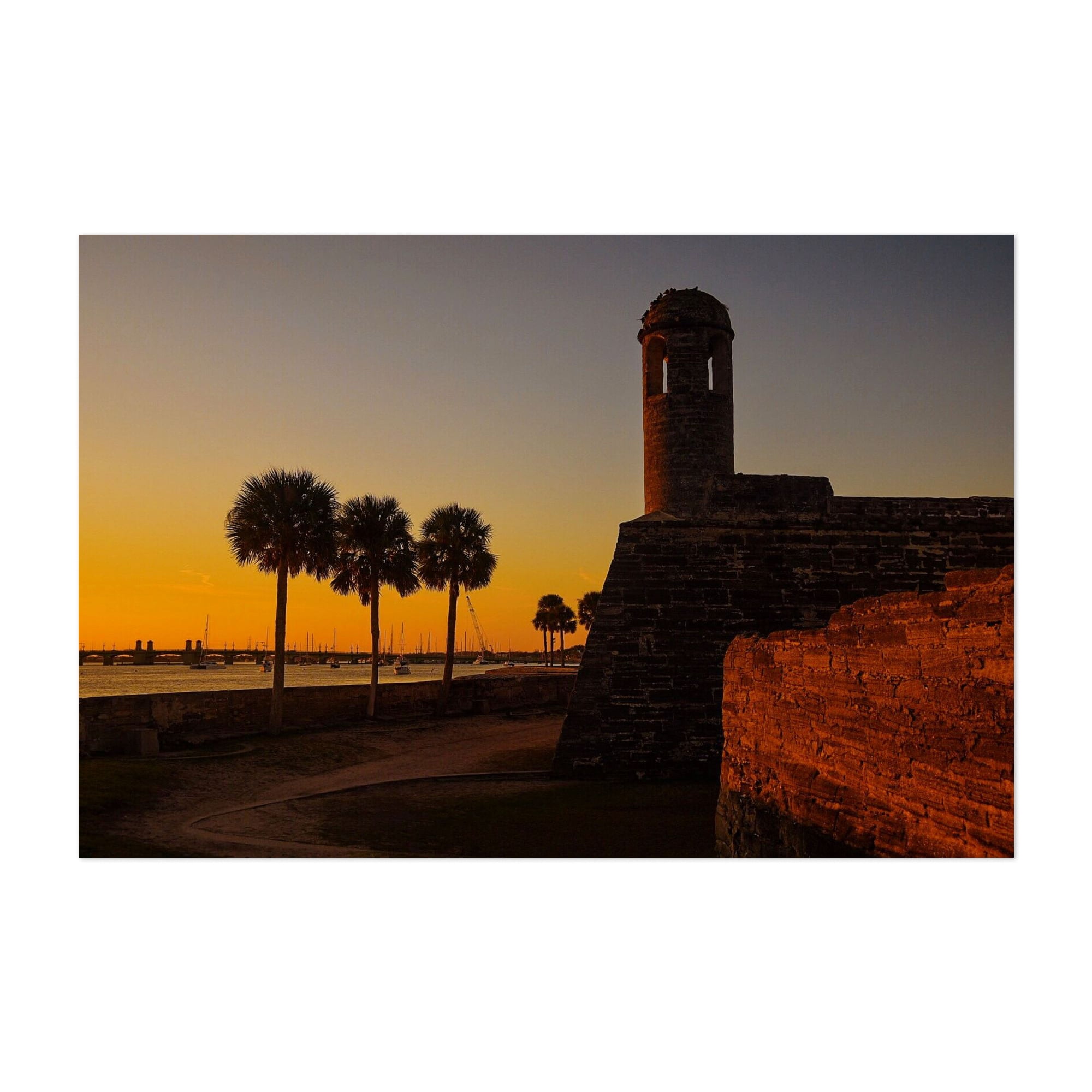 Castillo de San Marcos Sunrise - St. Augustine Florida Photography ...