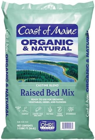 Unbranded Castine Blend (2 cu ft) Organic & Natural Raised Bed Mix, RTU ...