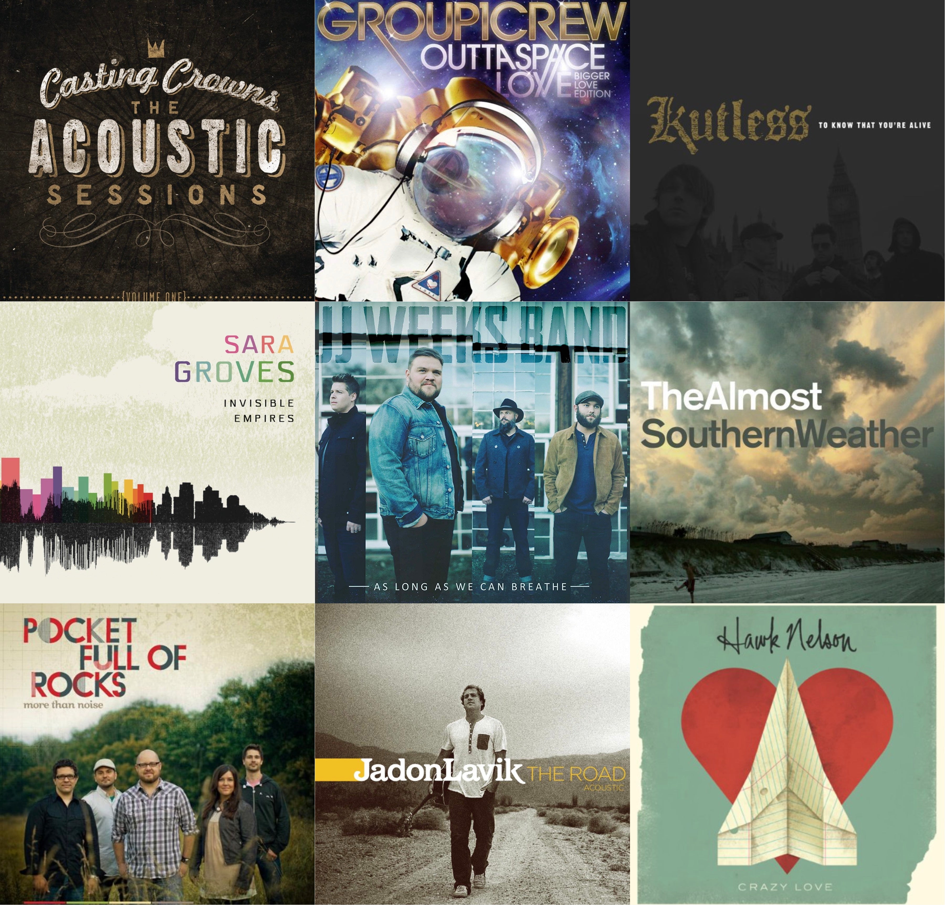 Casting Crowns The Acoustic Sessions + 9 More Christian CCM Bundle Pack ...