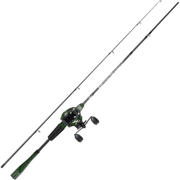 Casting Fishing Rod Combos, IM6 Graphite 2Pc Blanks, Anti-Reverse ...