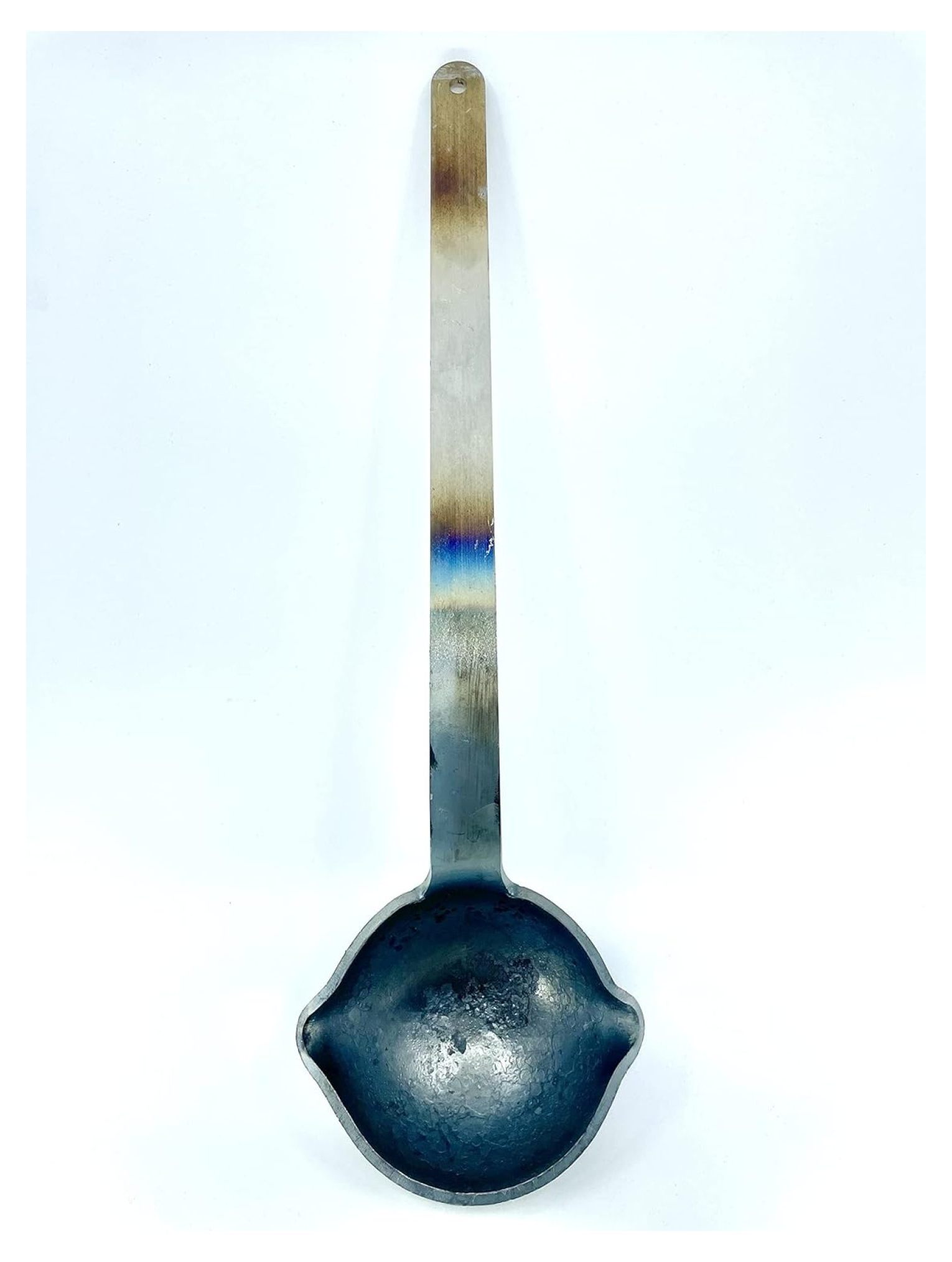 Casting Ladle, 4" x 1.625", 6 fl.oz, Steel, 10 Gauge, Modern Style, 12 ...