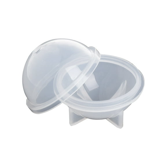 Casting Moulds for Epoxy Resin Sphere Resin Molds Round Silicone Molds ...