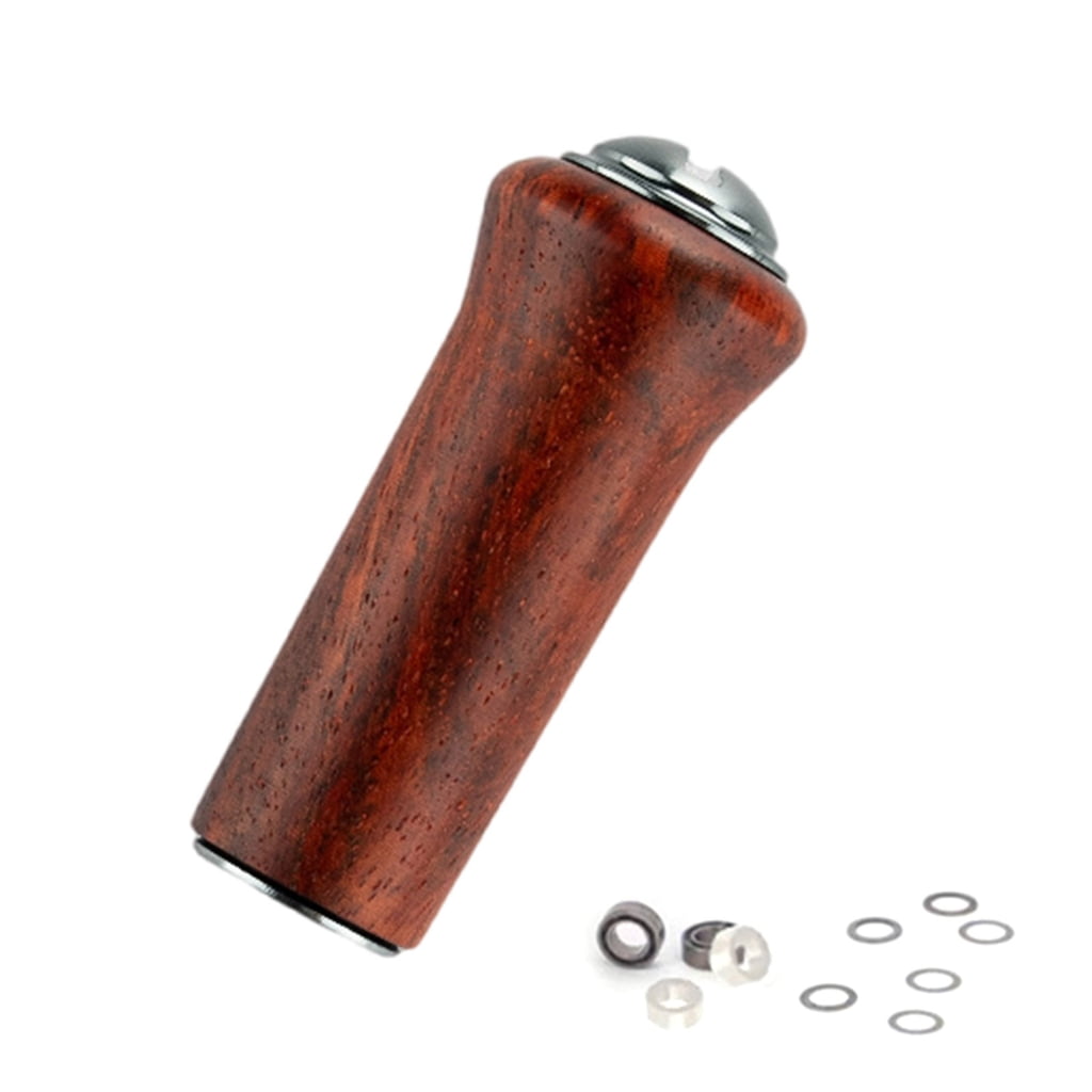 Casting Reel Handle Solid Wood Handle Replacement Fishing Wheel ...