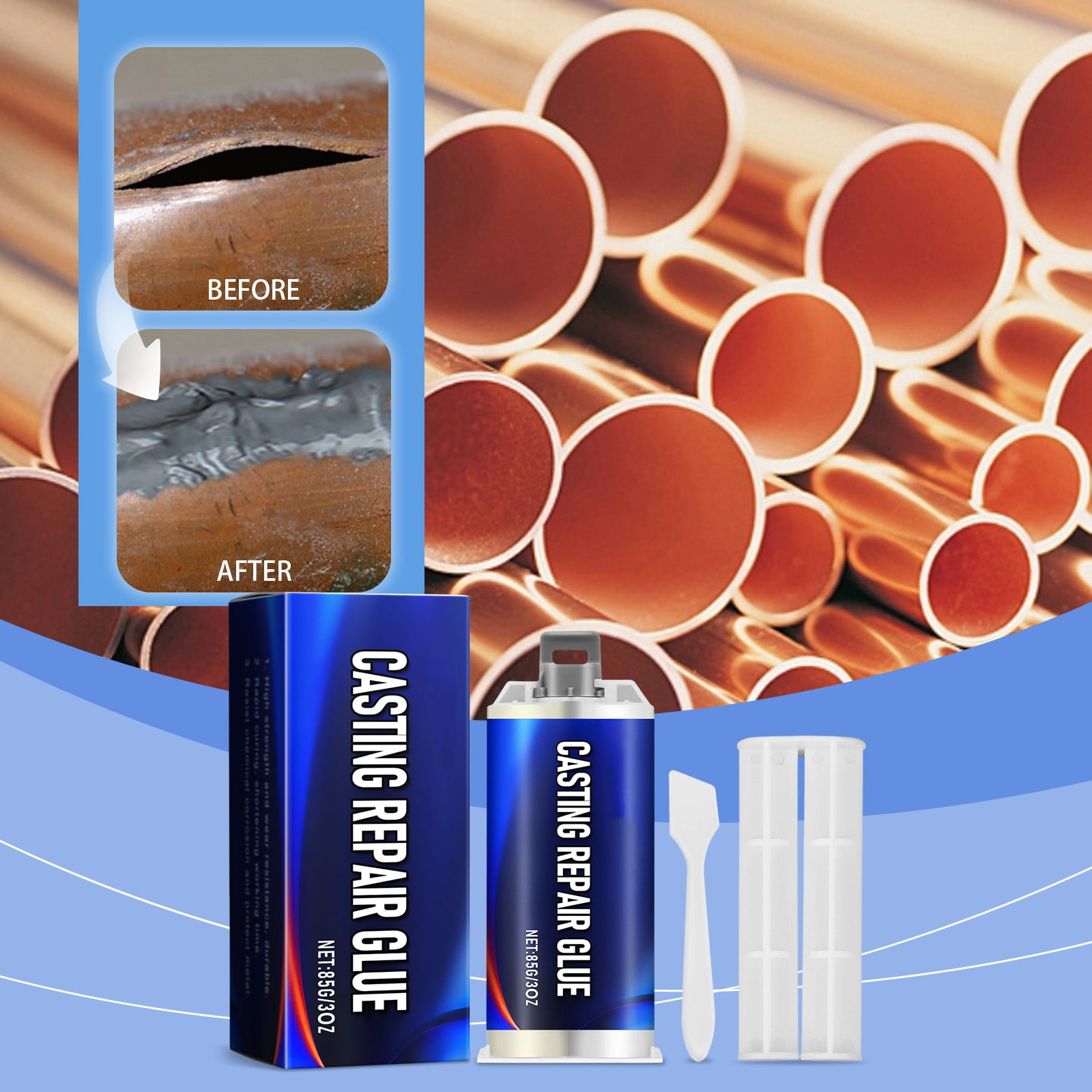 Casting Repair Glue Clearance! Casting Glue；Metal Adhesive; Caster's Glue Oil and Rapid Curing ...