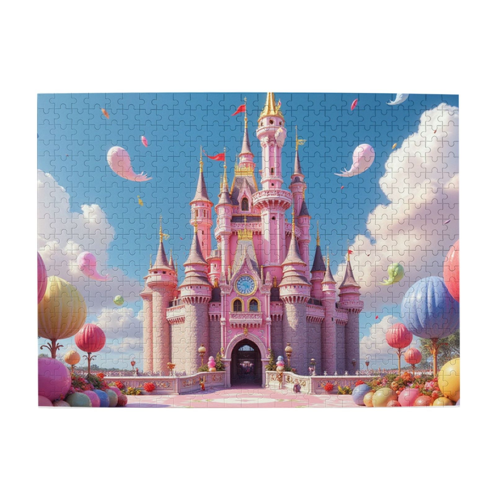 Castle 1000 Piece Adult Jigsaw Puzzle Challenging And Fun Activity For ...