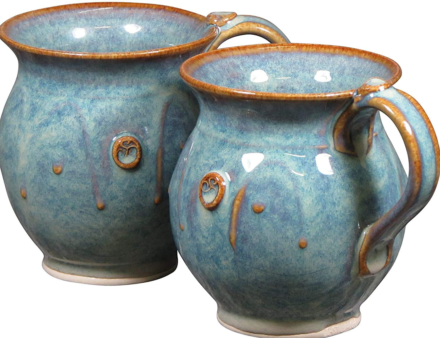 Castle Arch Pottery Irish Pottery Coffee & Tea Mugs. Set of Two Hand ...