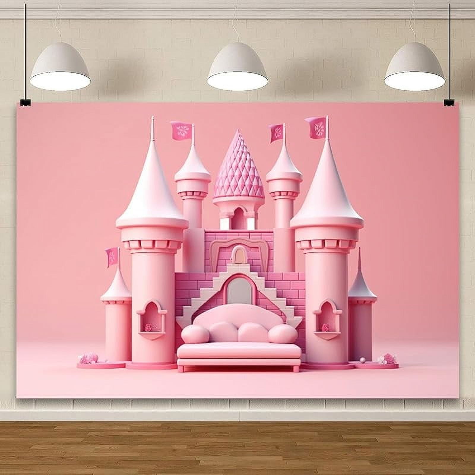 Castle Backdrop Queen Throne Sweet Girl Princess European Style Hall ...