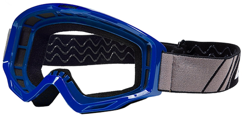 Castle Blast II MX Offroad Goggles Reflex Blue w/Clear Lens - Walmart.com