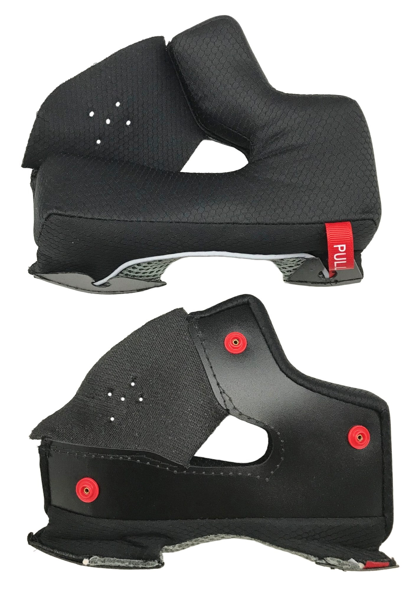 Castle CX200 Dual Sport Helmet Cheek Pads Black 3XL - Walmart.com