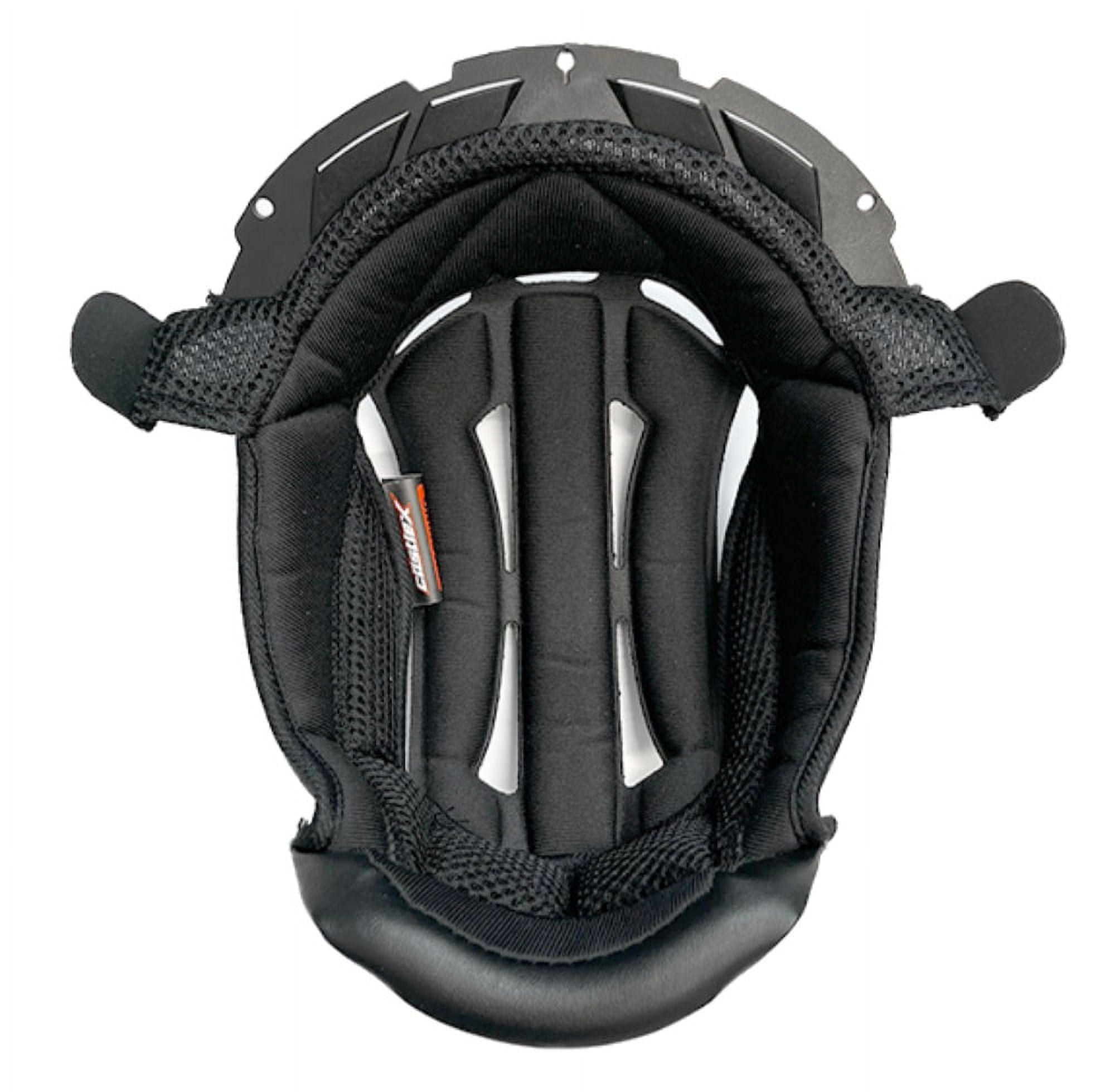 Castle CX360 Helmet Inner Top Liner Pad Black SM - Walmart.com