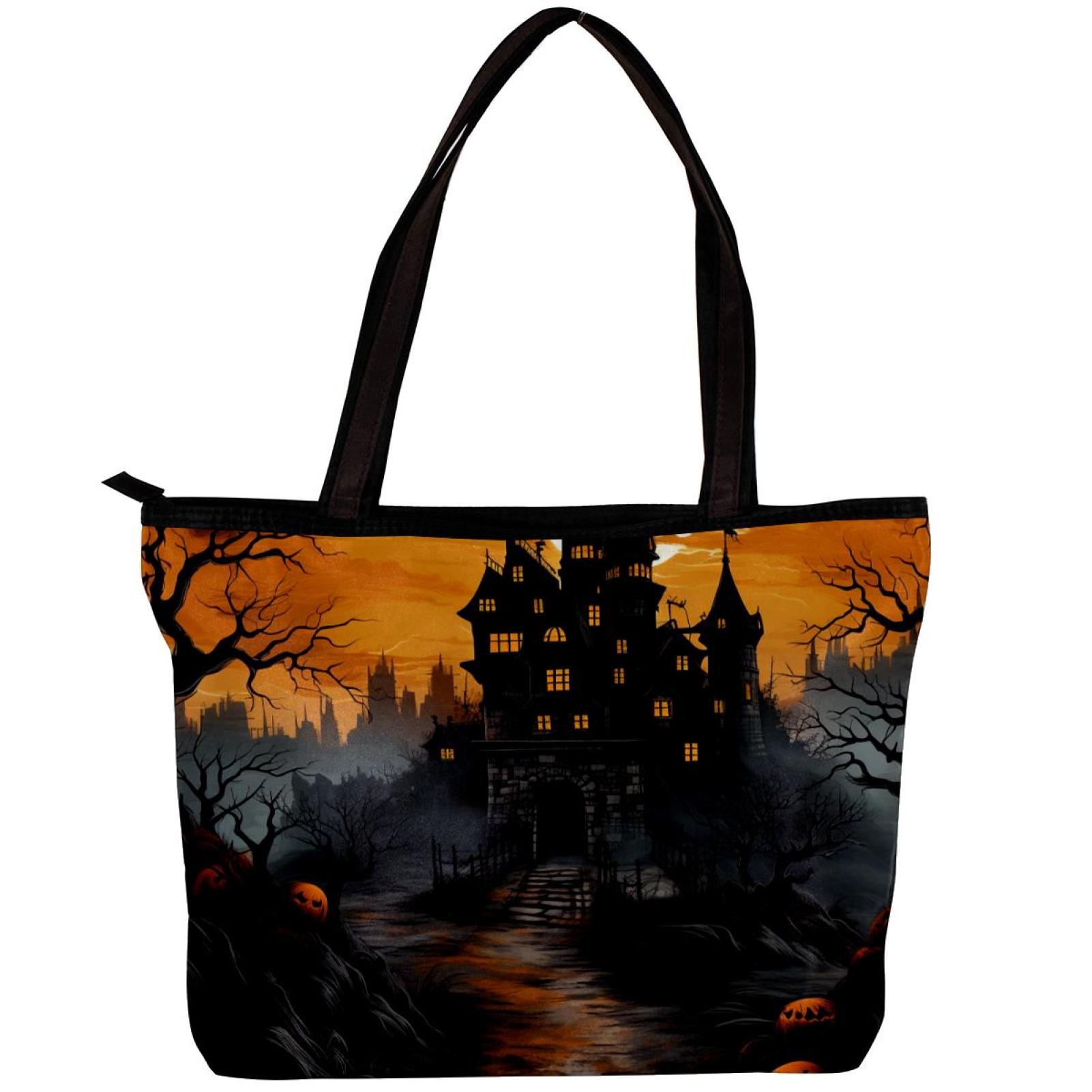 Castle Canvas Leather Mix Tote Bag Twill Sponge Jeanette Hand-held ...
