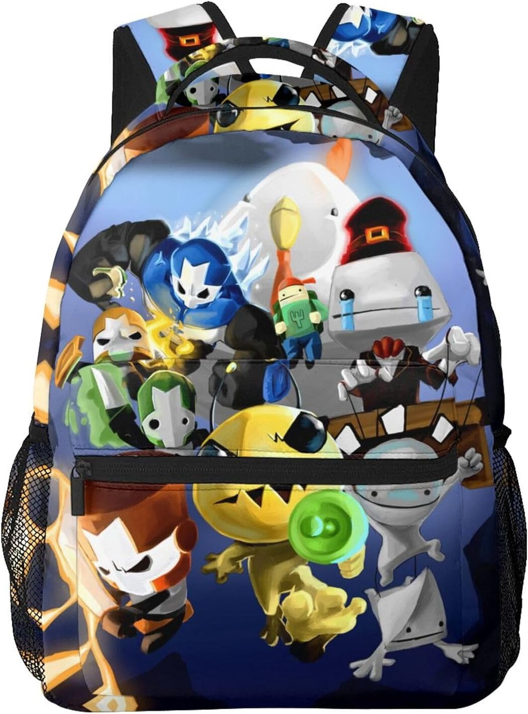 Castle Cartoon Crashers Backpacks Laptop Bag Unisex Anime High-capacity ...