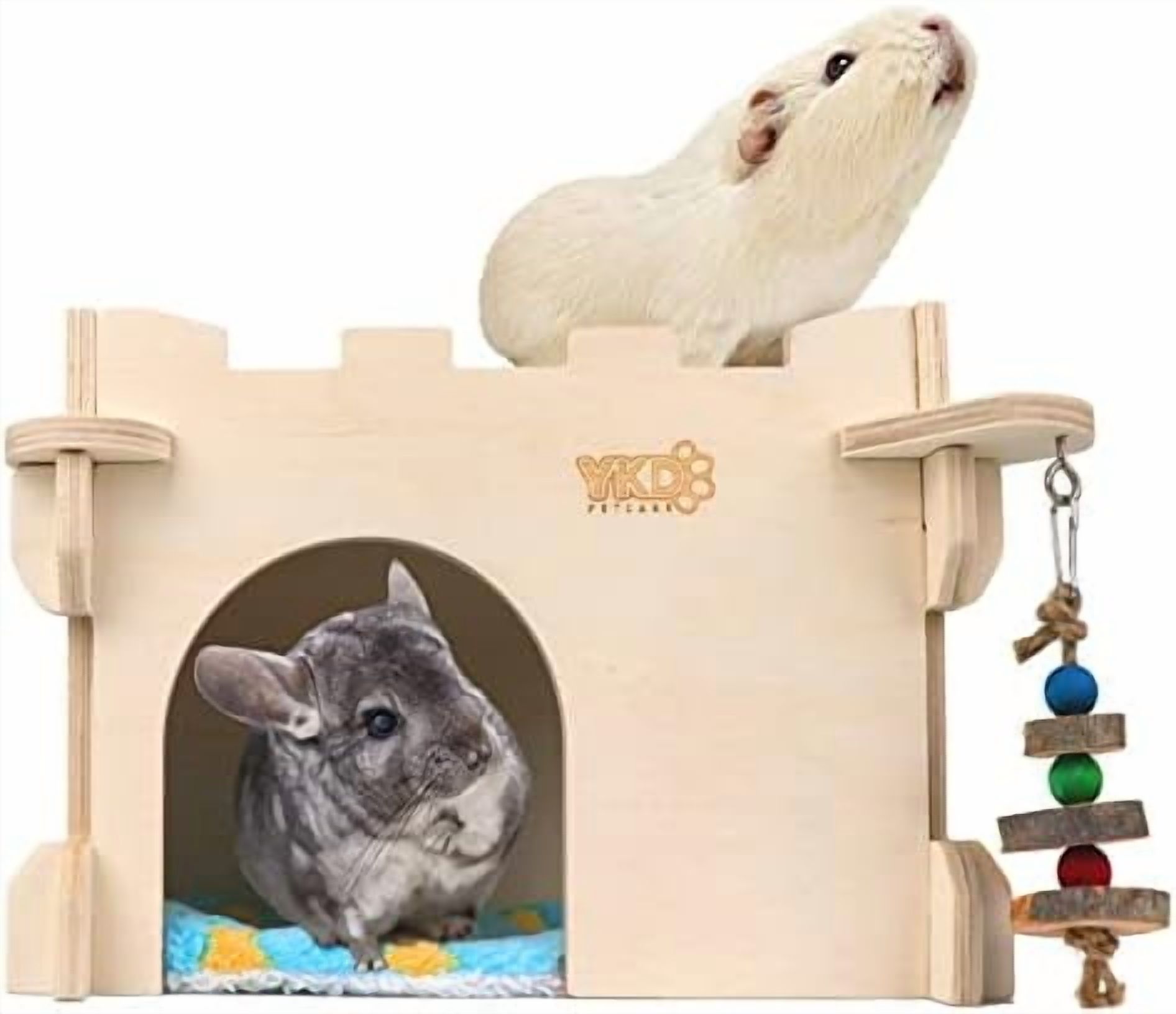 Castle Chinchilla House, Small Animal Hideout for Chinchilla, Guinea ...