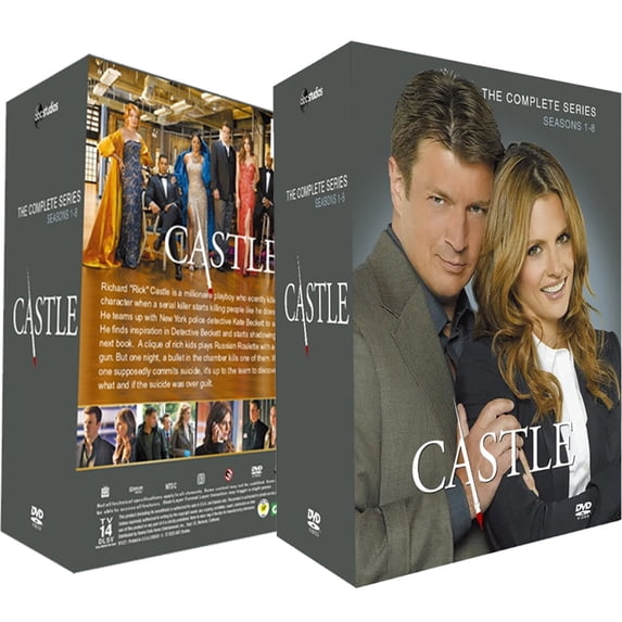 Castle Complete Collection, DVD (Series Seasons 1-8, 1,2,3,4,5,6,7,8 ...