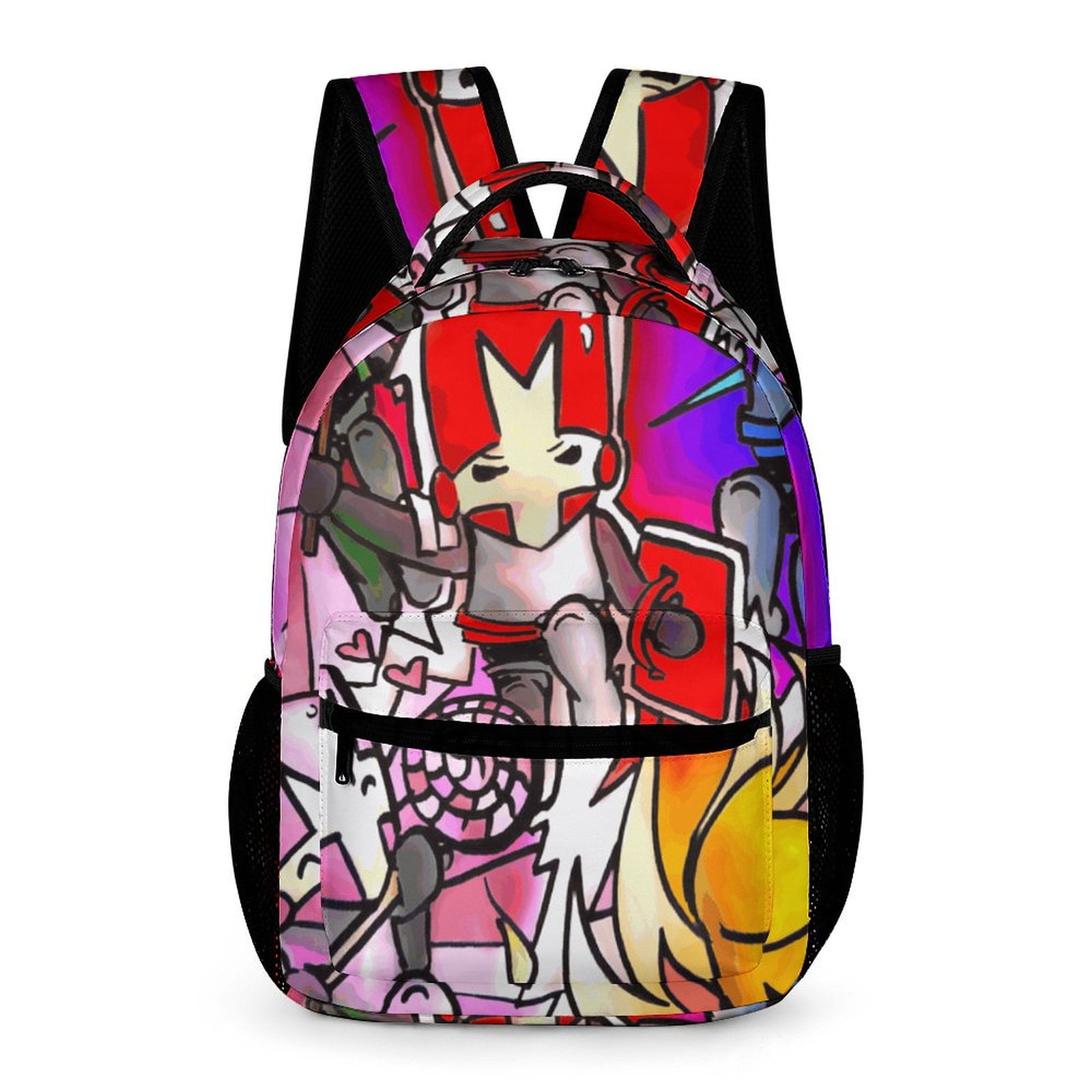 Castle Crashers Backpack Daypack Schoolbag Student Bookbag Satchel ...