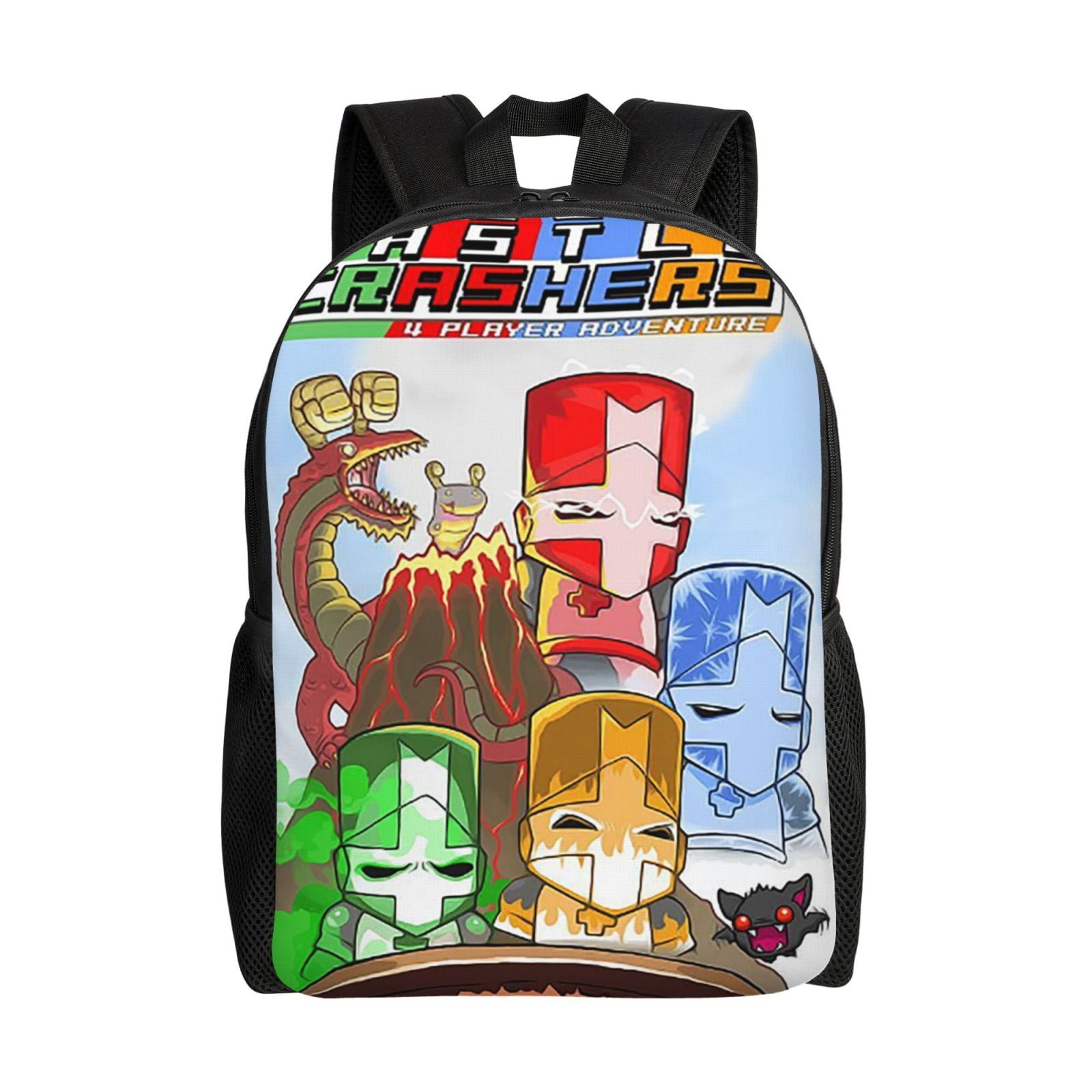 Castle Crashers Backpack Lightweight Shoulder Bag Daypack Travel Laptop ...
