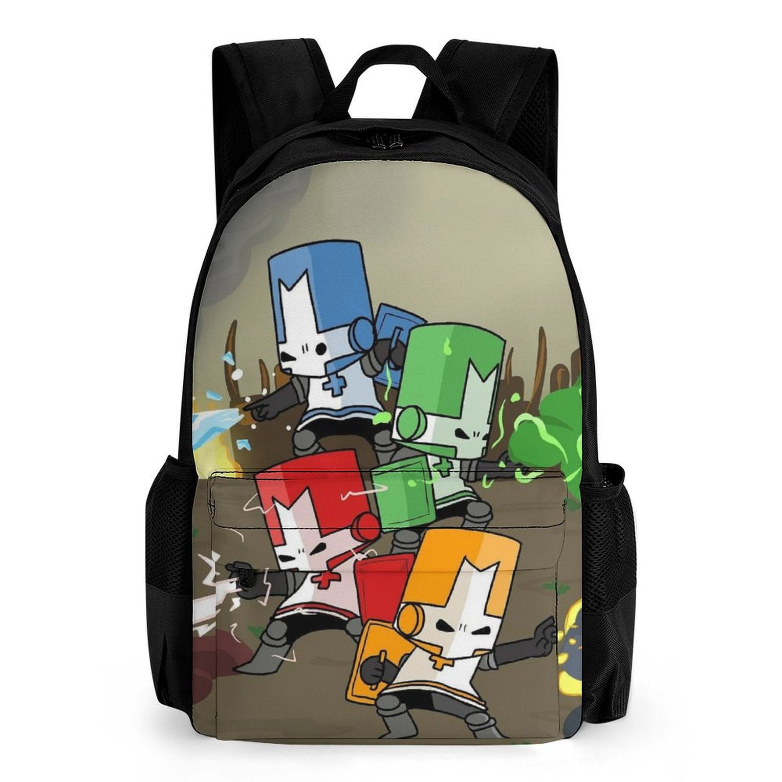 Castle Crashers Backpack Laptop Bag Large Capacity Multipurpose Daypack ...