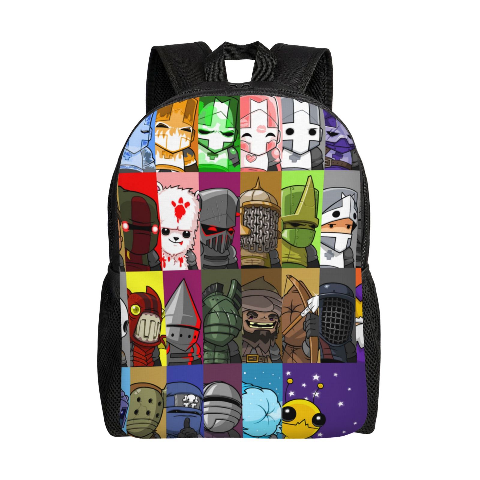 Castle Crashers Backpack Laptop School Bag Student Satchel Lightweight ...