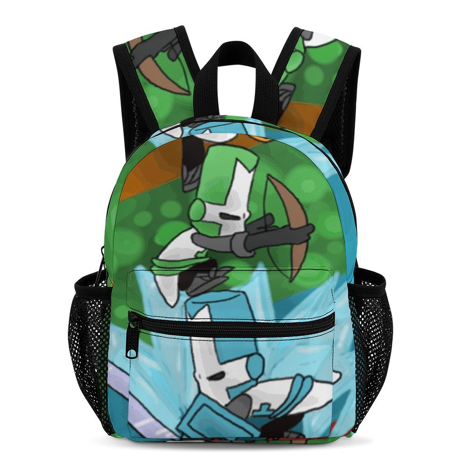 Castle Crashers Backpack Lightweight School Bag Bookbag Student Satchel ...