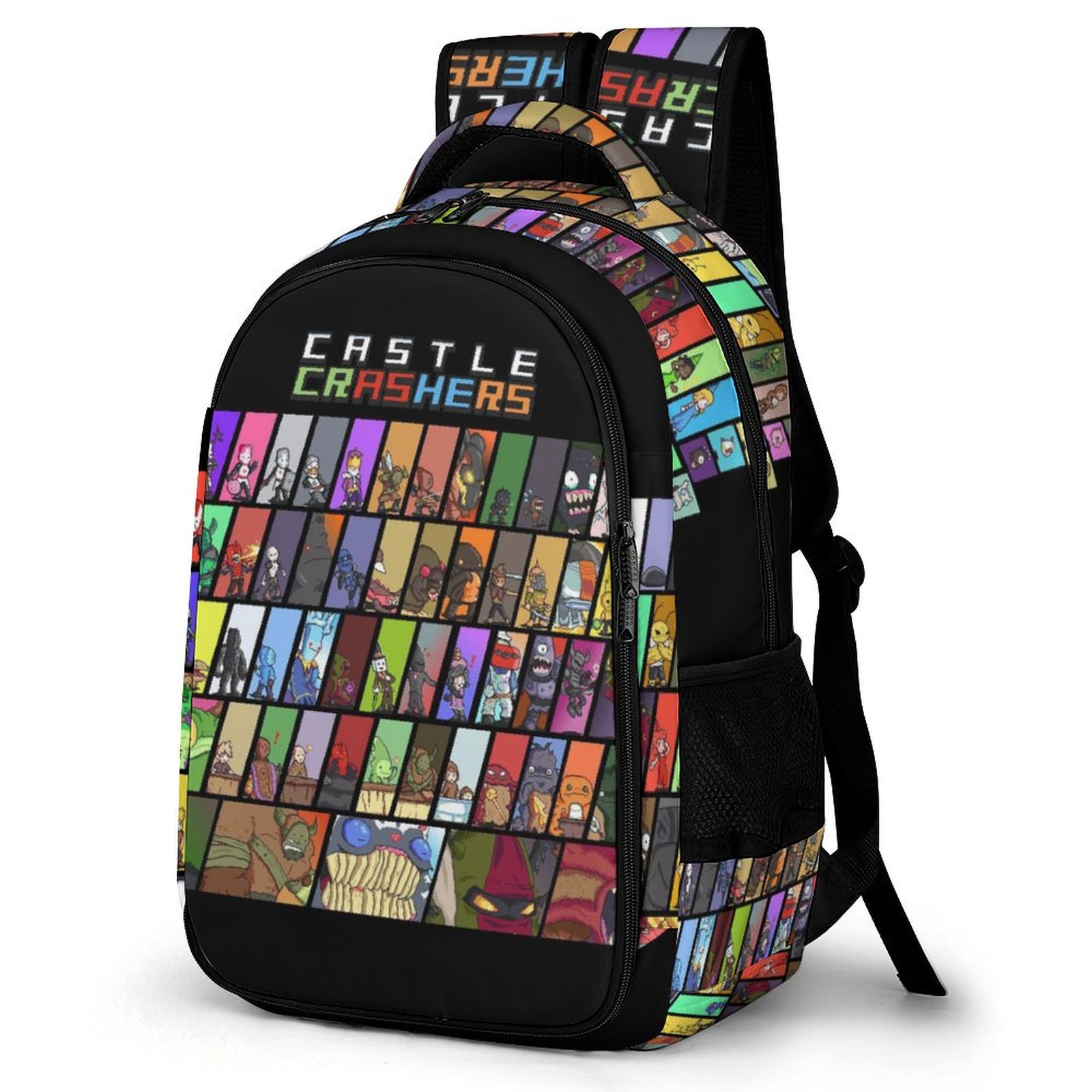 Castle Crashers Backpacks Bookbag Casual Daypack Backpacks for Travel ...