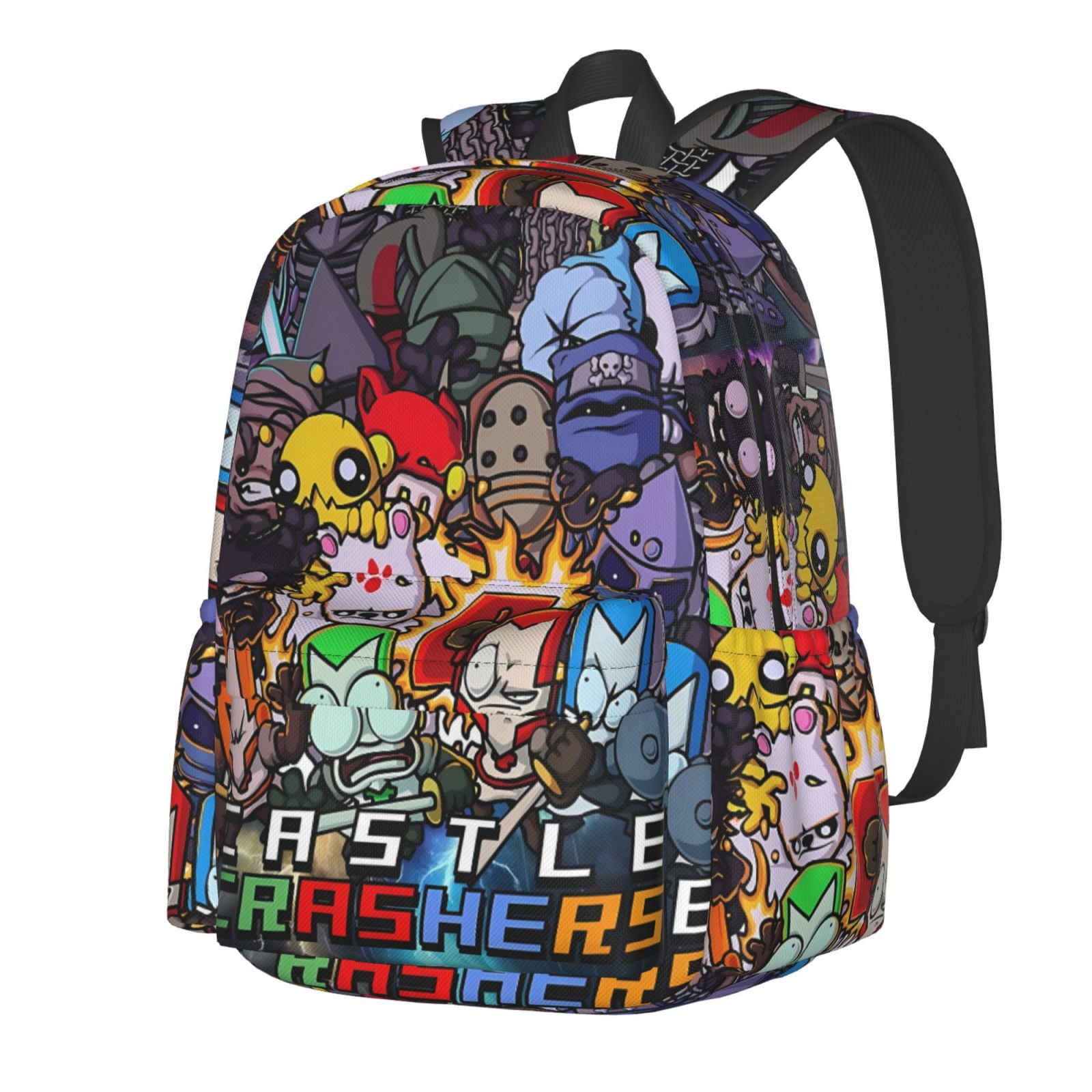Castle Crashers Backpacks Transparent Backpack Cute Large Capacity ...