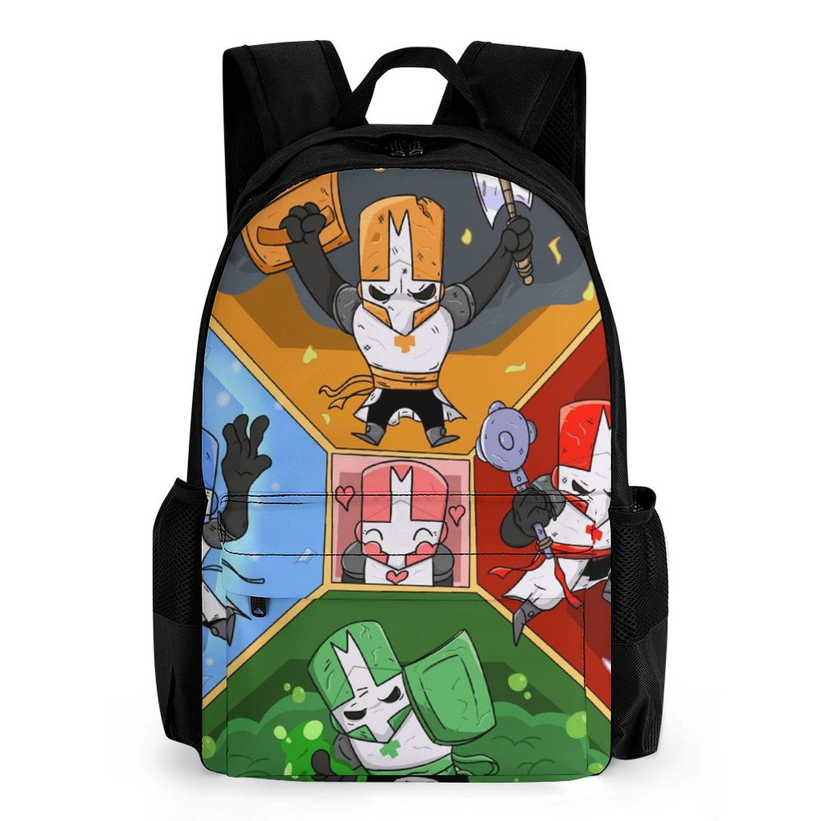 Castle Crashers Boss Backpack Laptop Bag Large Capacity Multipurpose ...