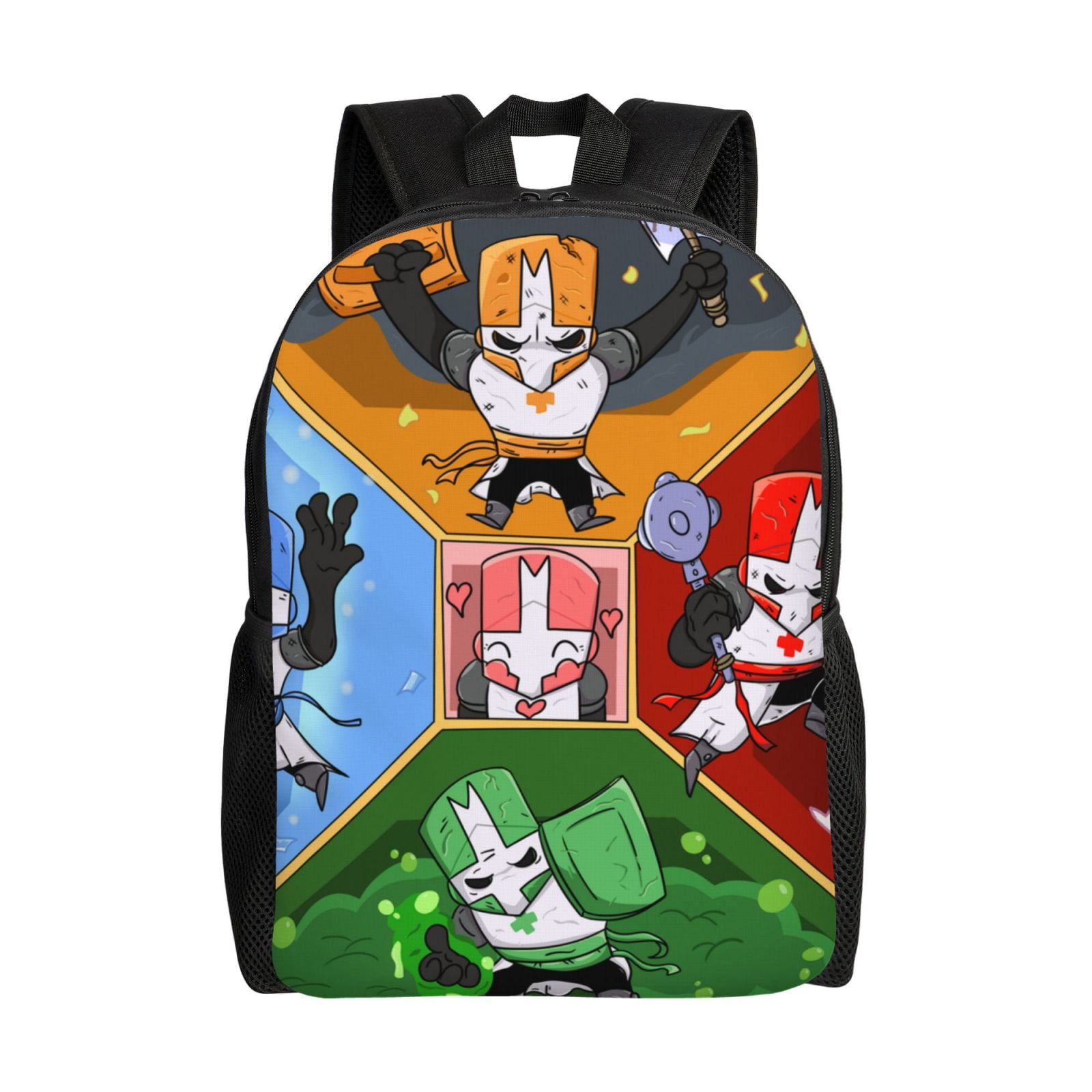 Castle Crashers Boss Backpack Laptop School Bag Student Satchel ...