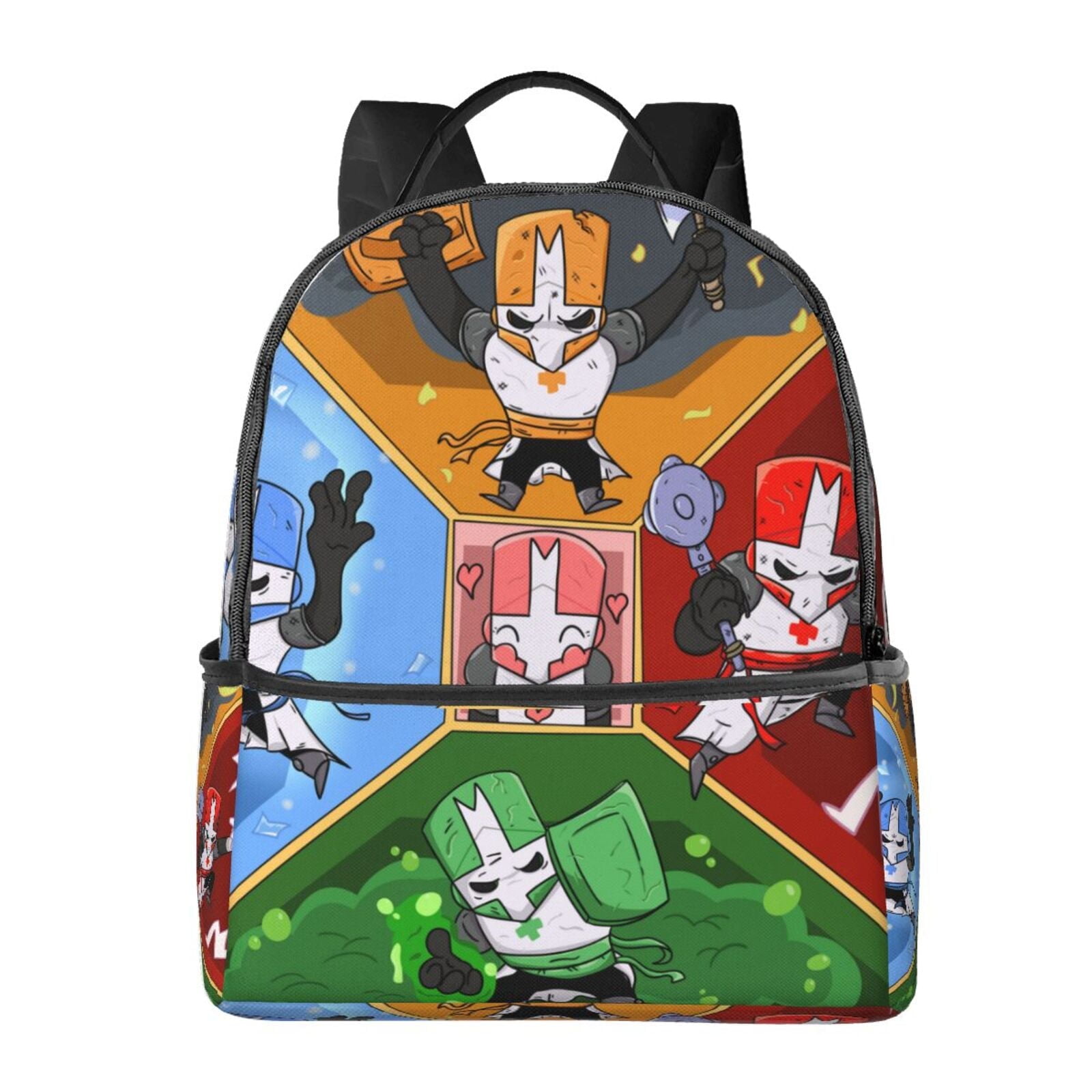 Castle Crashers Boss Backpack School Bag Bookbag Satchel Large Capacity ...