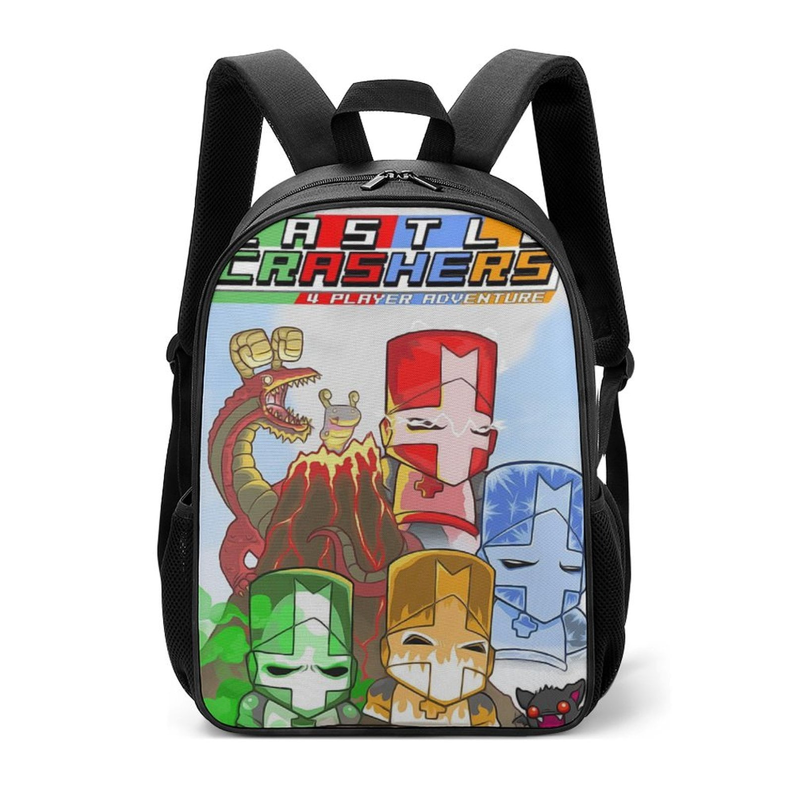 Castle Crashers Casual Daypack Trendy Unisex Backpack Multifunctional ...