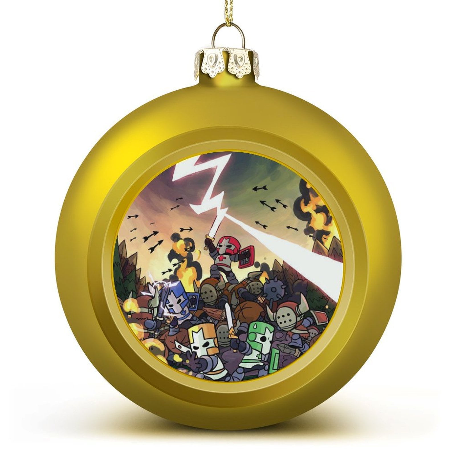 Castle Crashers Christmas Ball Ornaments Christmas Globes Tree Hanging ...