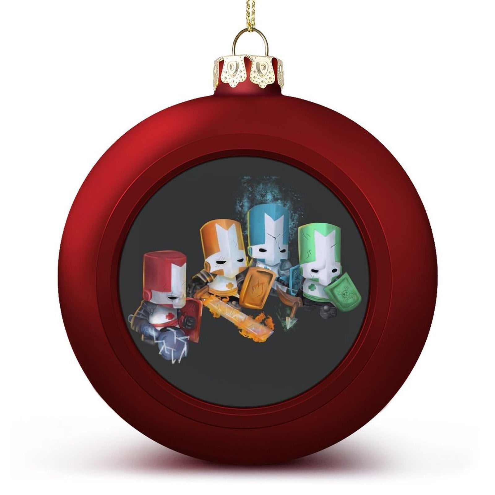 Castle Crashers Christmas Ball Ornaments Christmas Globes Tree Hanging ...