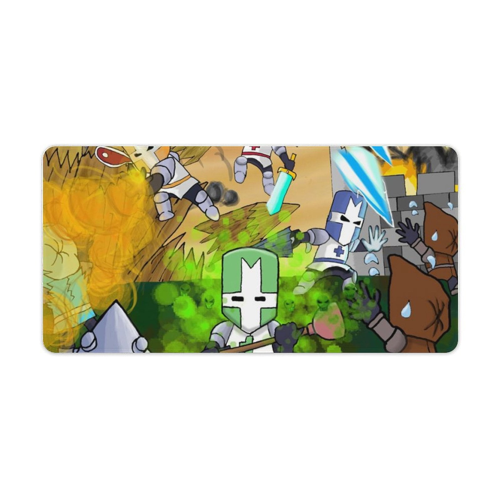 Castle Crashers Extended Gaming Mouse Pad No-sliped Large Desk Mat ...