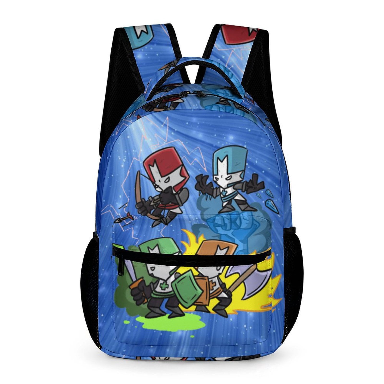Castle Crashers Game Backpack Daypack Schoolbag Student Bookbag Satchel ...