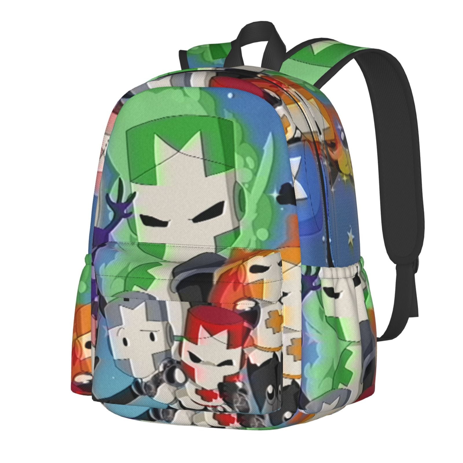Castle Crashers Game Backpack Laptop Daypack Shoulders Travel Bag ...