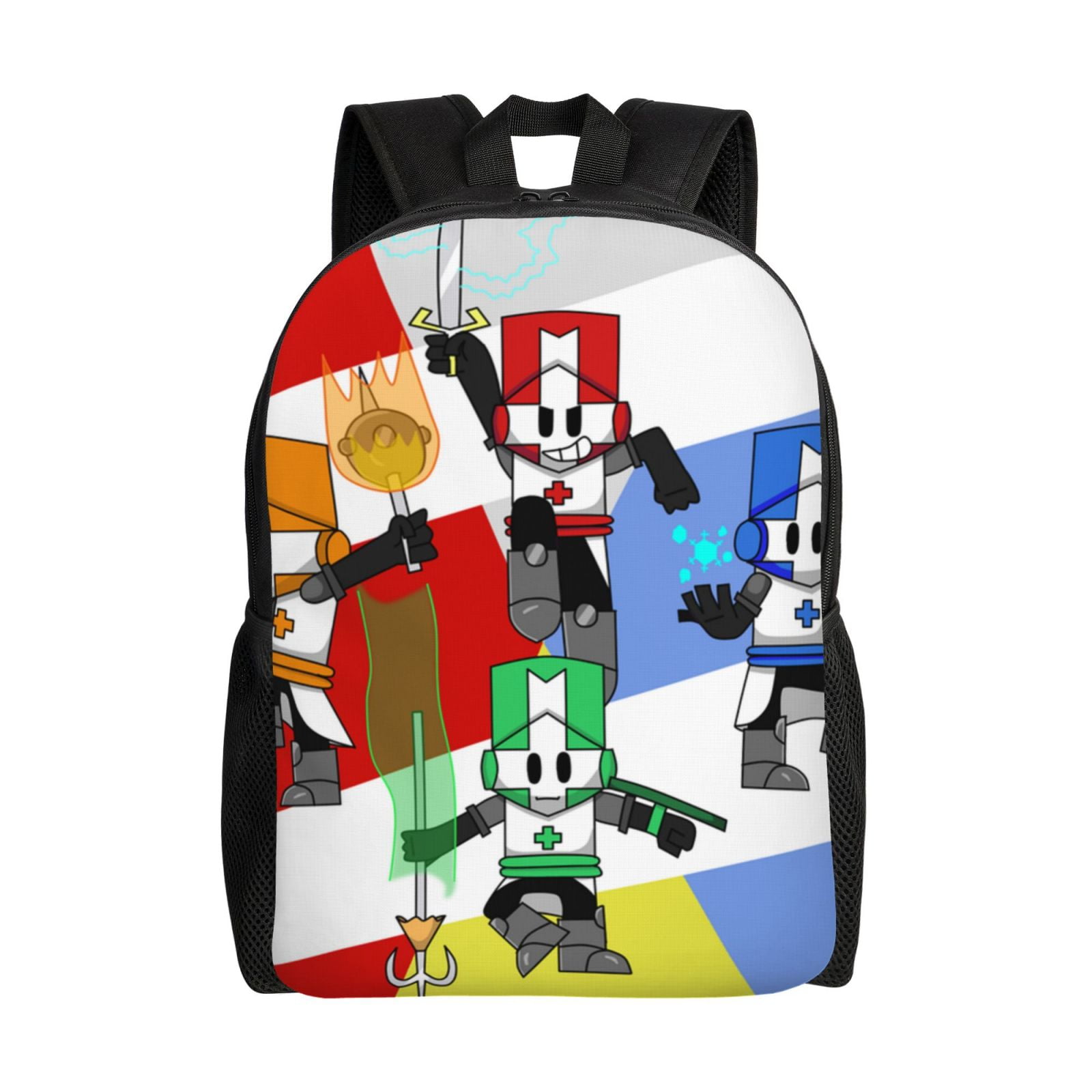 Castle Crashers Game Backpack Laptop School Bag Student Satchel ...