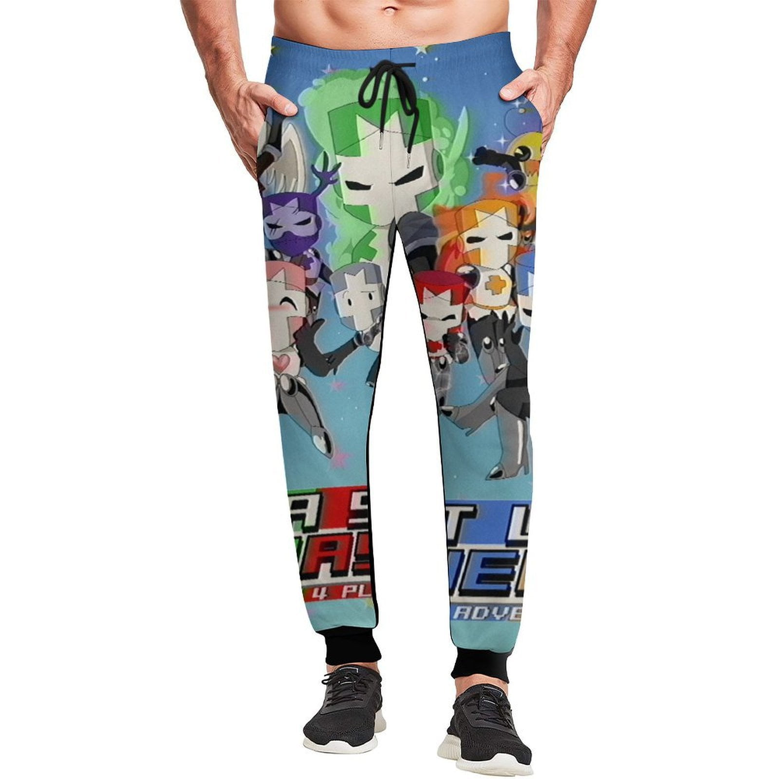 Castle Crashers Game Mens Sweatpants Joggers Pants Trousers 3D Novelty ...