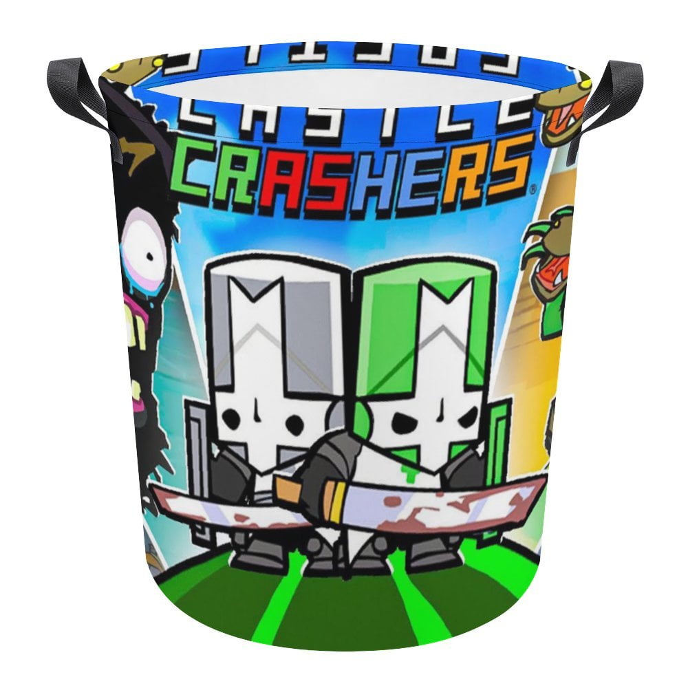Castle Crashers Game Play Circular Laundry Hamper Foldable Large ...