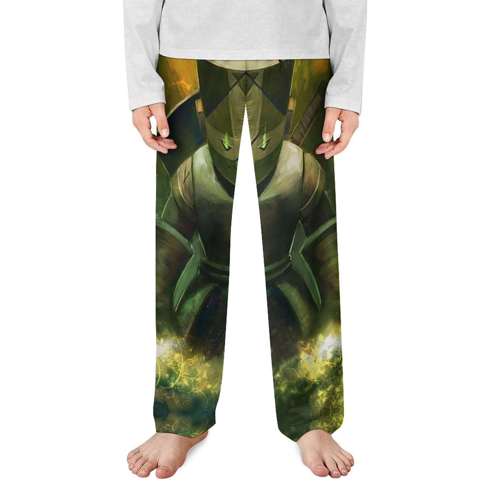 Castle Crashers Green Knight Children's Pajama Long Pants Sleepwear ...