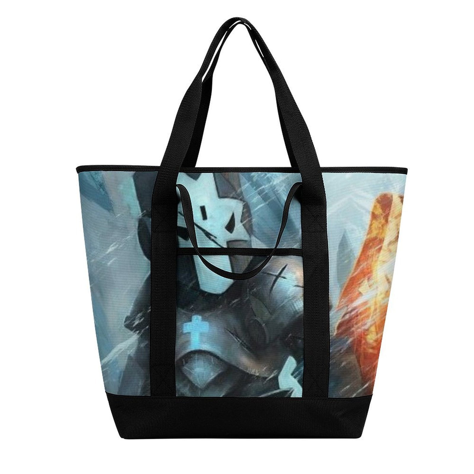 Castle Crashers Insulated Shopping Bag Foldable Thermal Tote Bag Multi ...