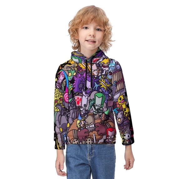Castle Crashers Kid's Hoodies Sweatshirt Novelty Fashion Hooded Hoody ...
