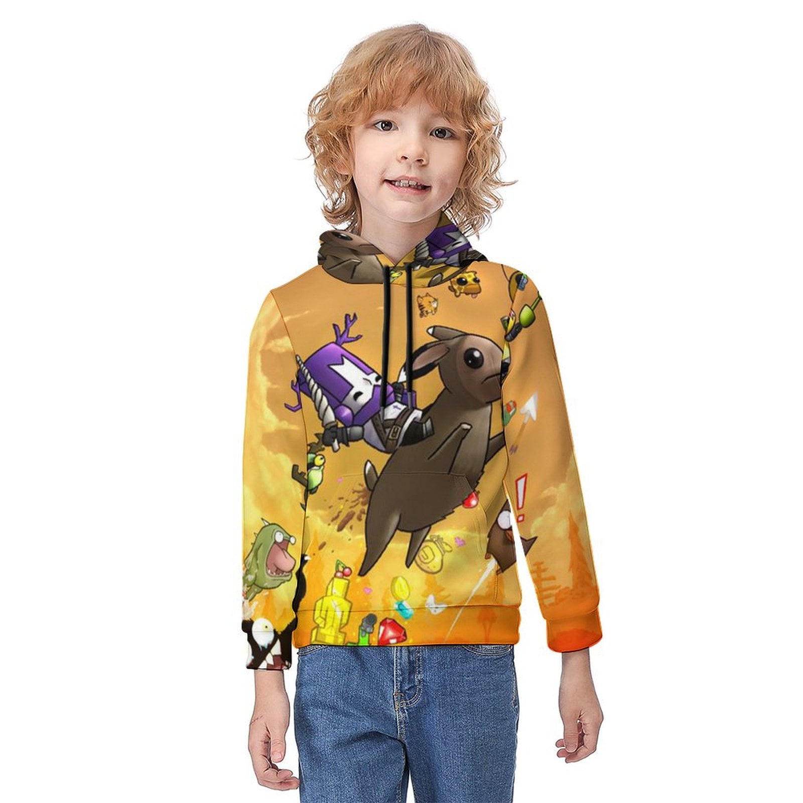 Castle Crashers Kid's Hoodies Sweatshirt Novelty Fashion Hooded Hoody ...