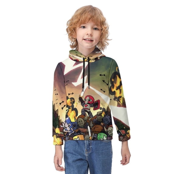 Castle Crashers Kid's Hoodies Sweatshirt Novelty Fashion Hooded Hoody ...
