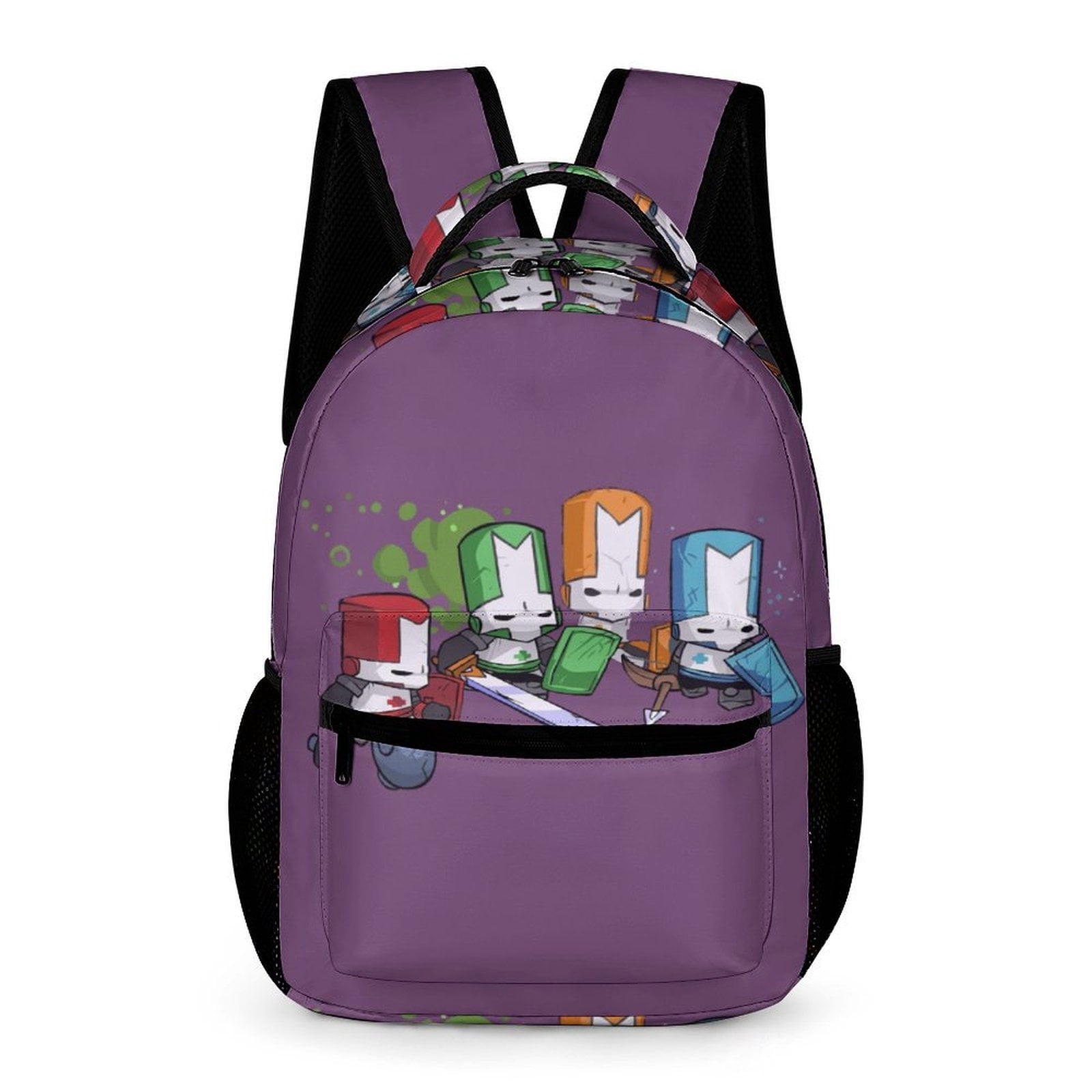 Castle Crashers Backpacks Bookbag Casual Daypack Backpacks for Travel ...