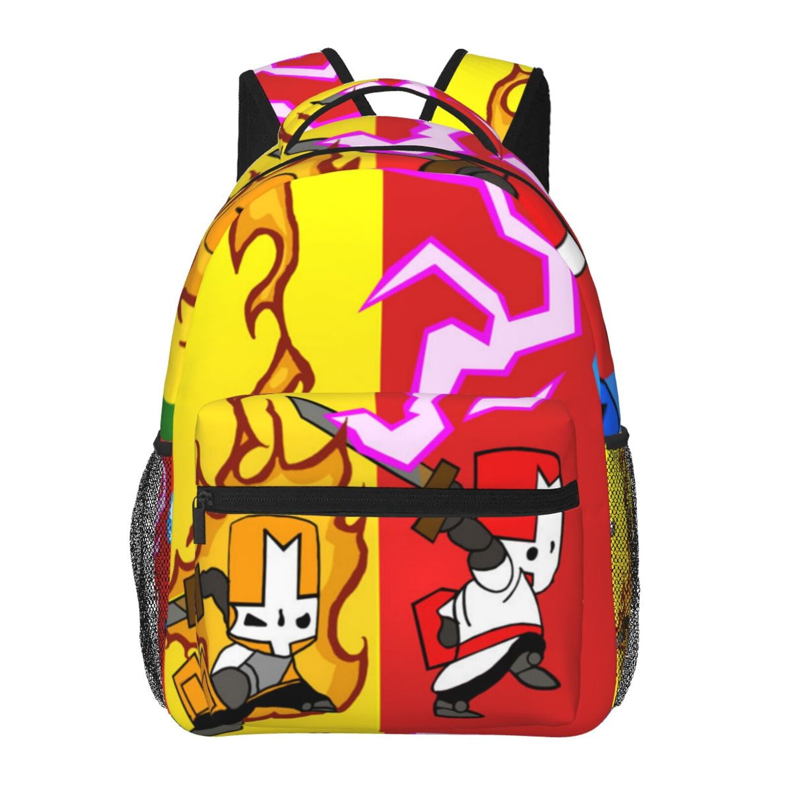 Castle Crashers Knight Adjustable Laptop Backpack School Student Book ...