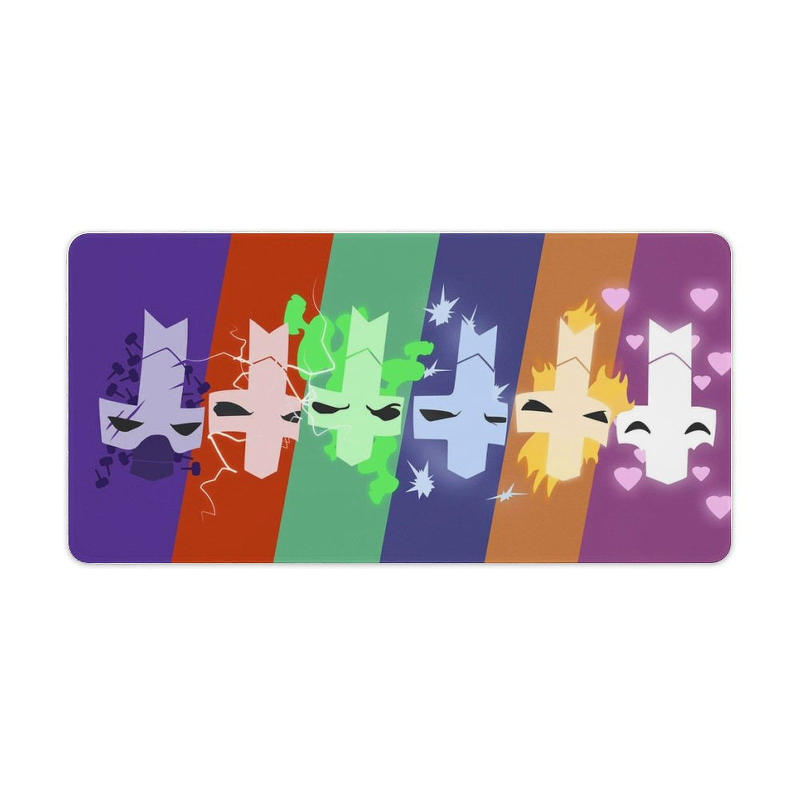 Castle Crashers Knight Extended Gaming Mouse Pad No-sliped Large Desk ...
