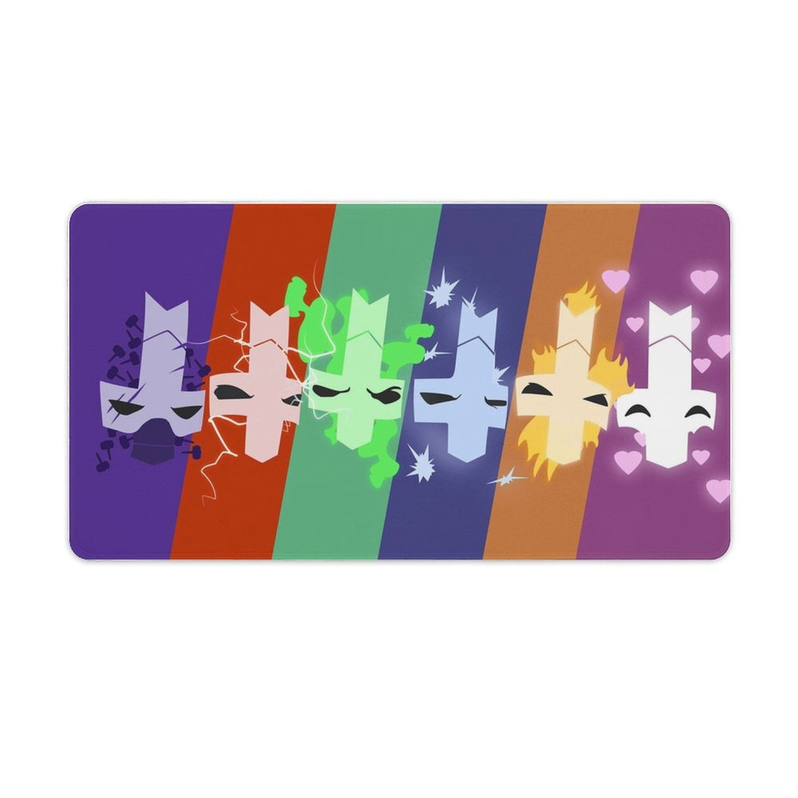 Castle Crashers Knight Extended Gaming Mouse Pad No-sliped Large Desk ...