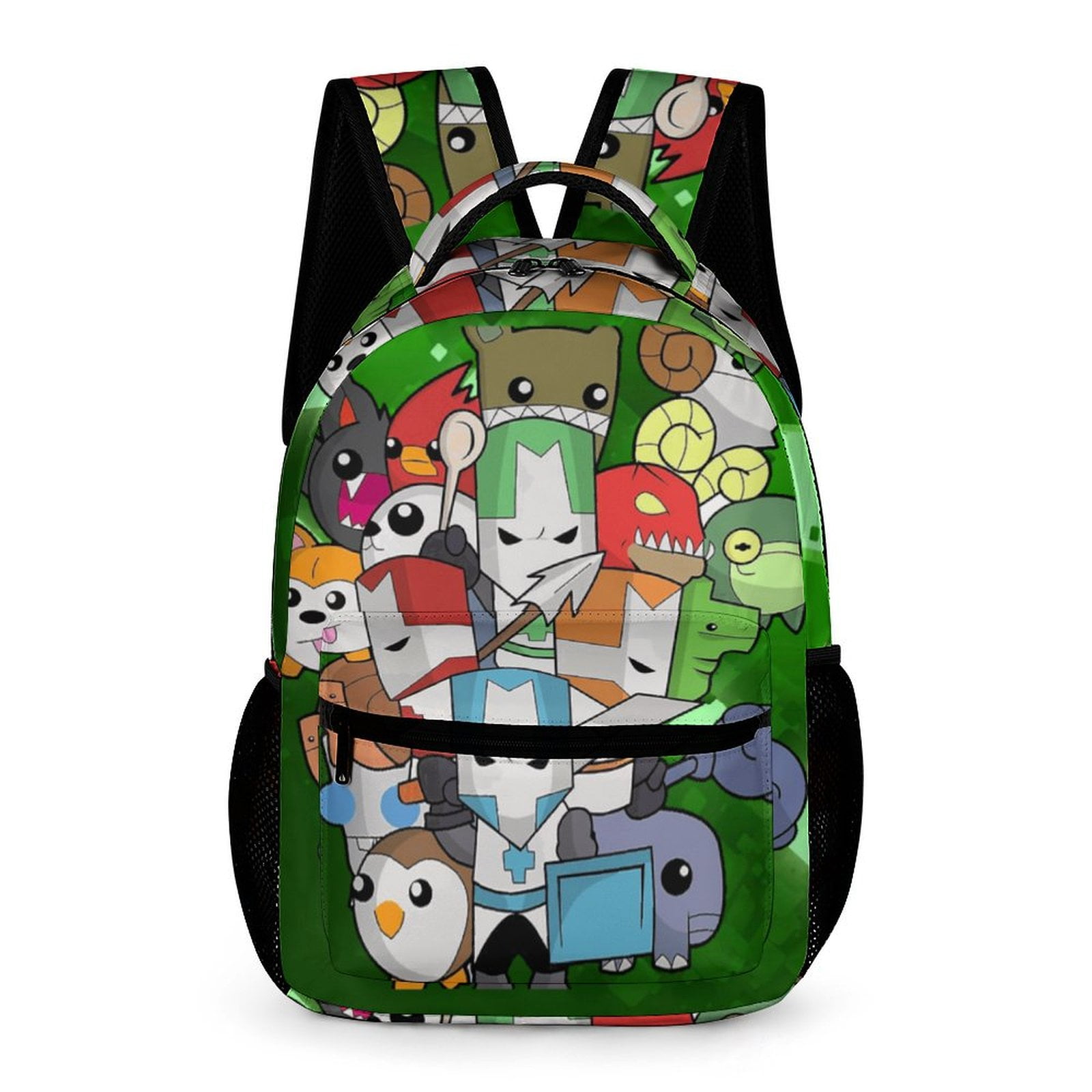 Castle Crashers Knight Game Backpack Daypack Schoolbag Student Bookbag ...