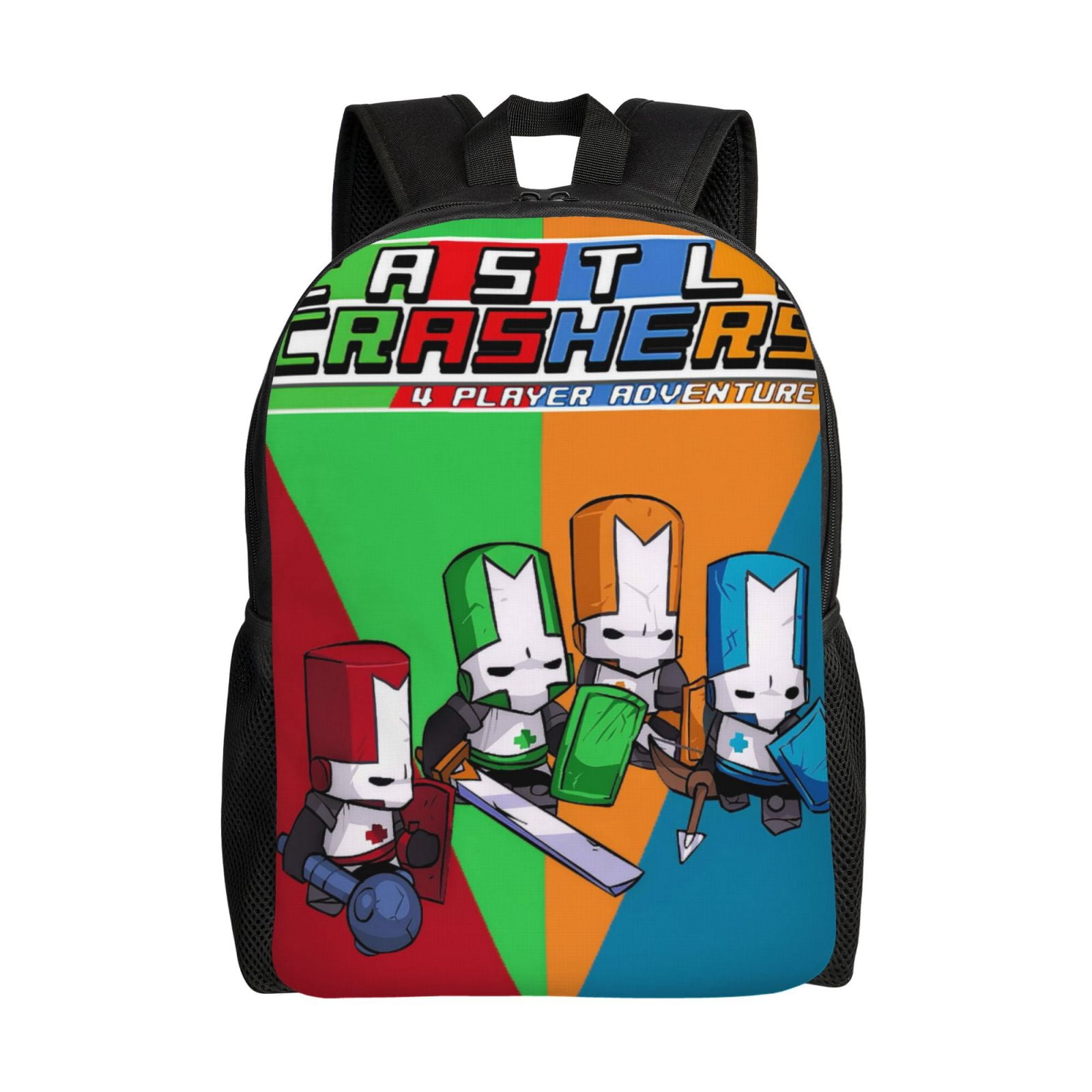 Castle Crashers Knight Game Backpack Laptop School Bag Student Satchel ...