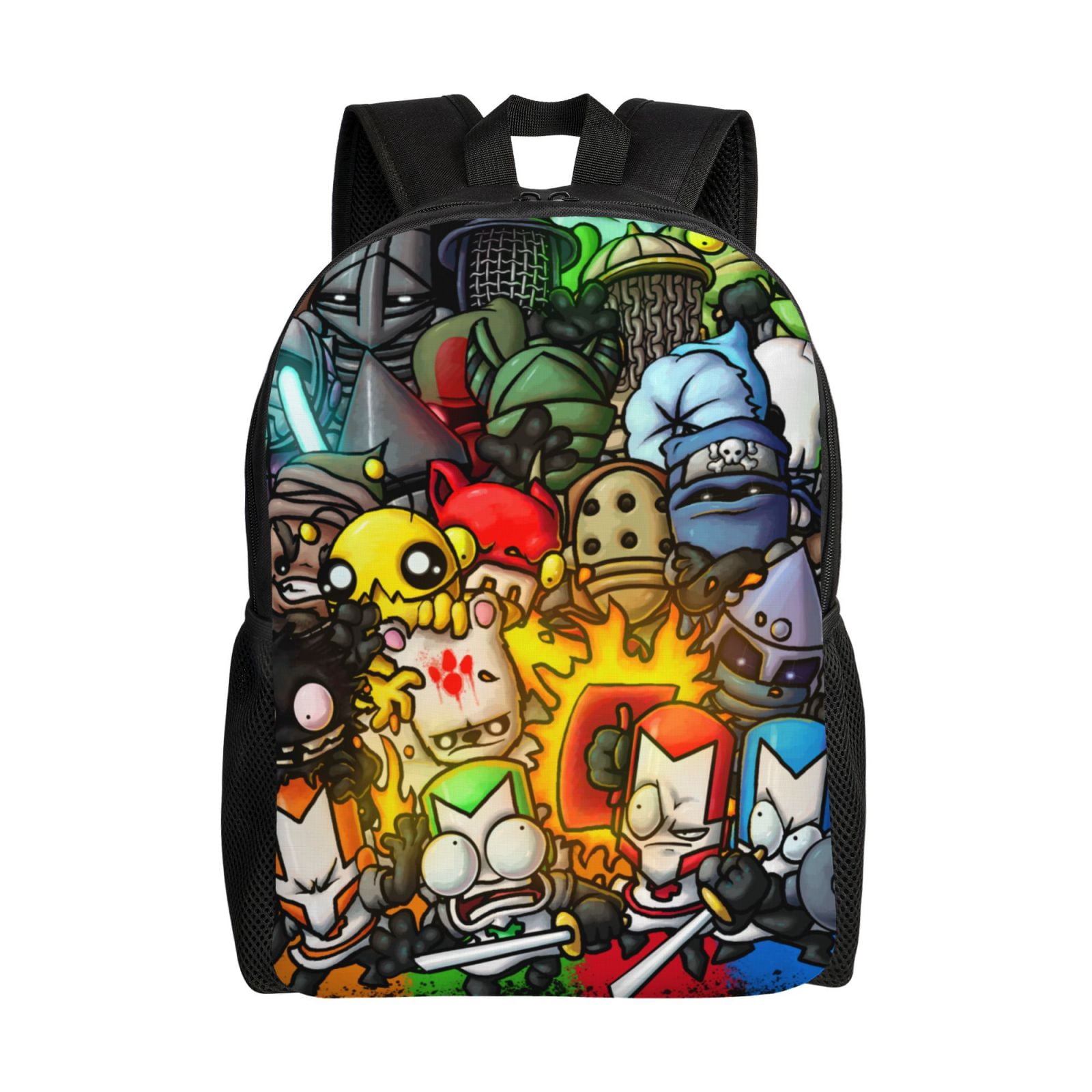 Castle Crashers Knight Game Backpack Laptop School Bag Student Satchel ...